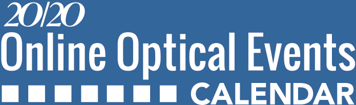 20/20 Optical Online Events Calendar